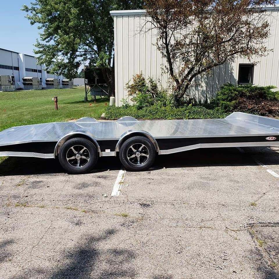 8.5′ X 20′ OPEN ALUMINUM EXTRUDED CAR HAULER | Octane Custom Trailers